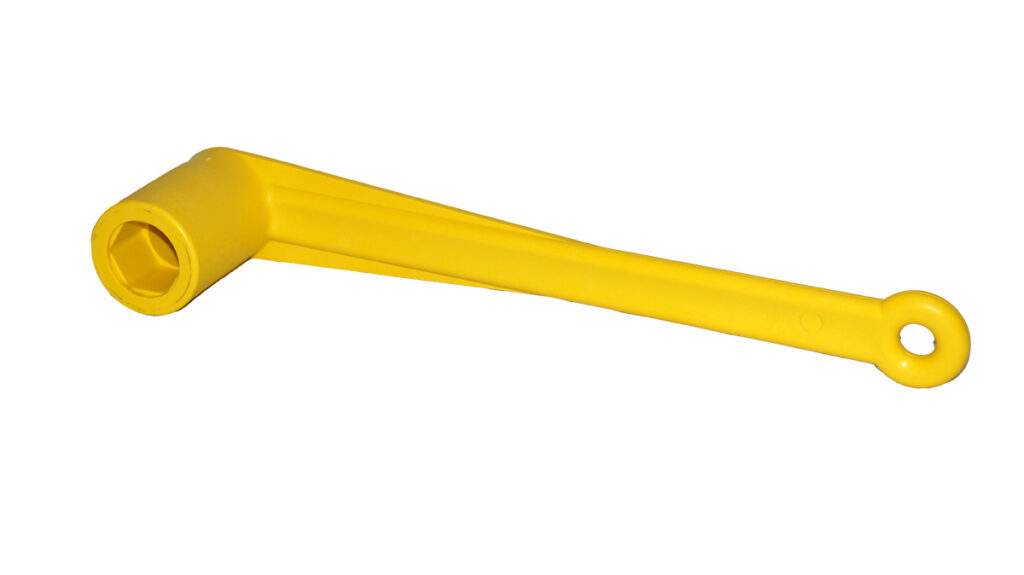 Propeller Wrench 1-1/16" Yellow Composite | HardlineProducts.com