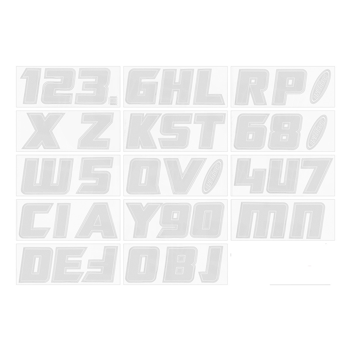 Registration Decals | HardlineProducts.com