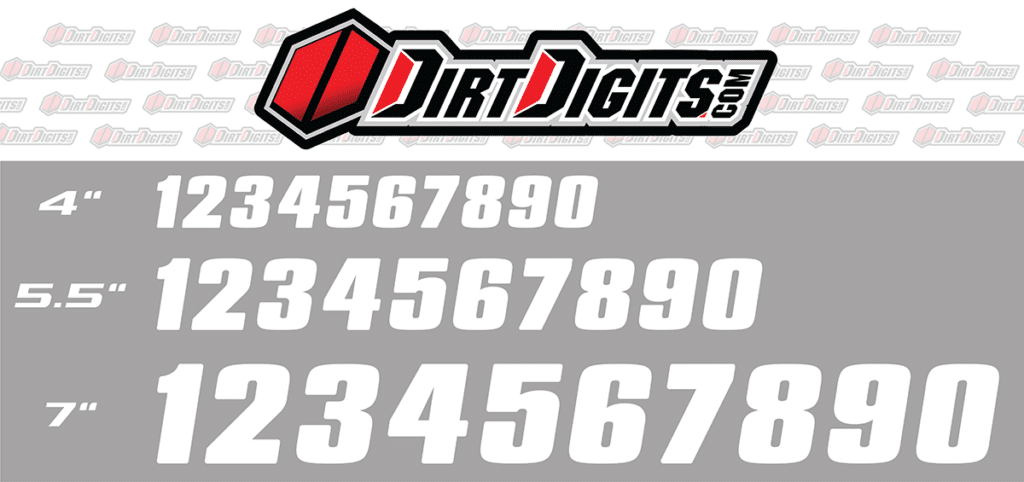 White Dirt Digits | HardlineProducts.com